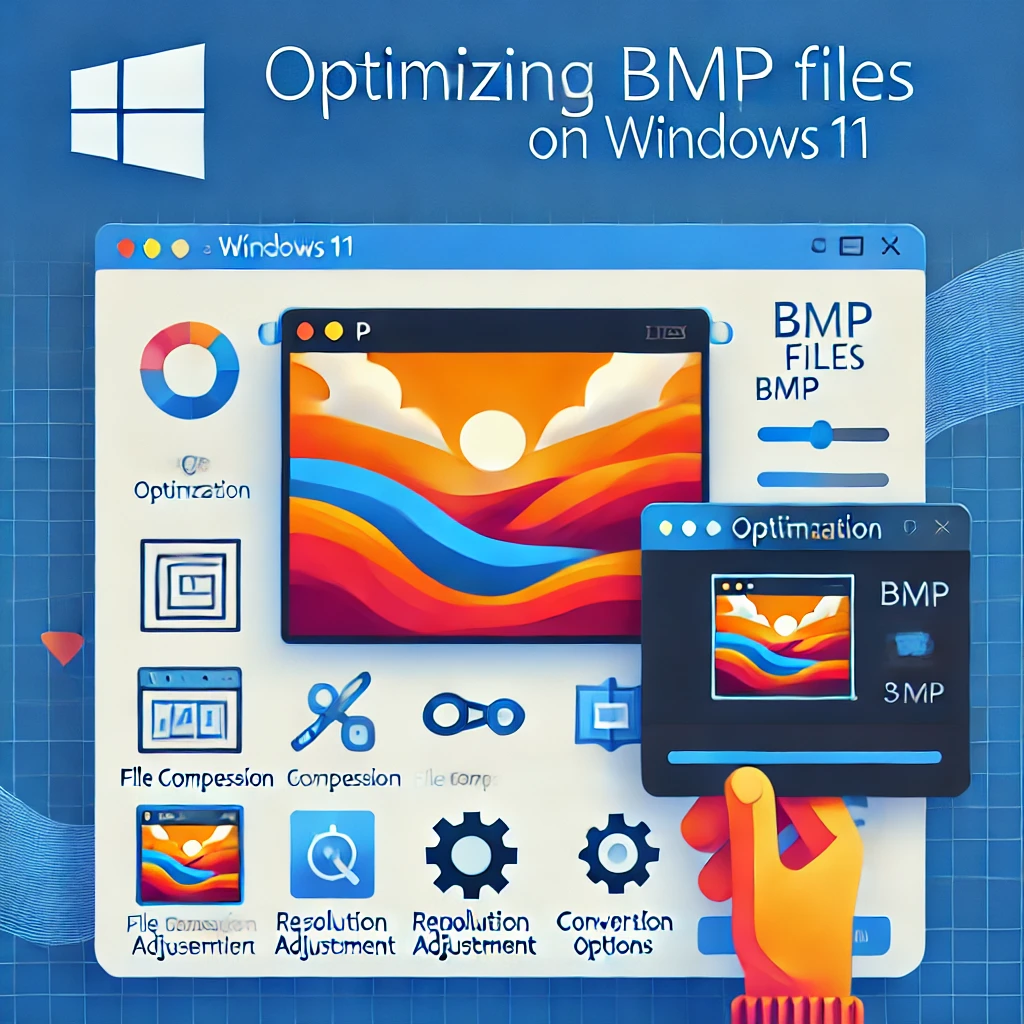 윈도우11에서 BMP 파일 최적화하는 방법 - 하우딕